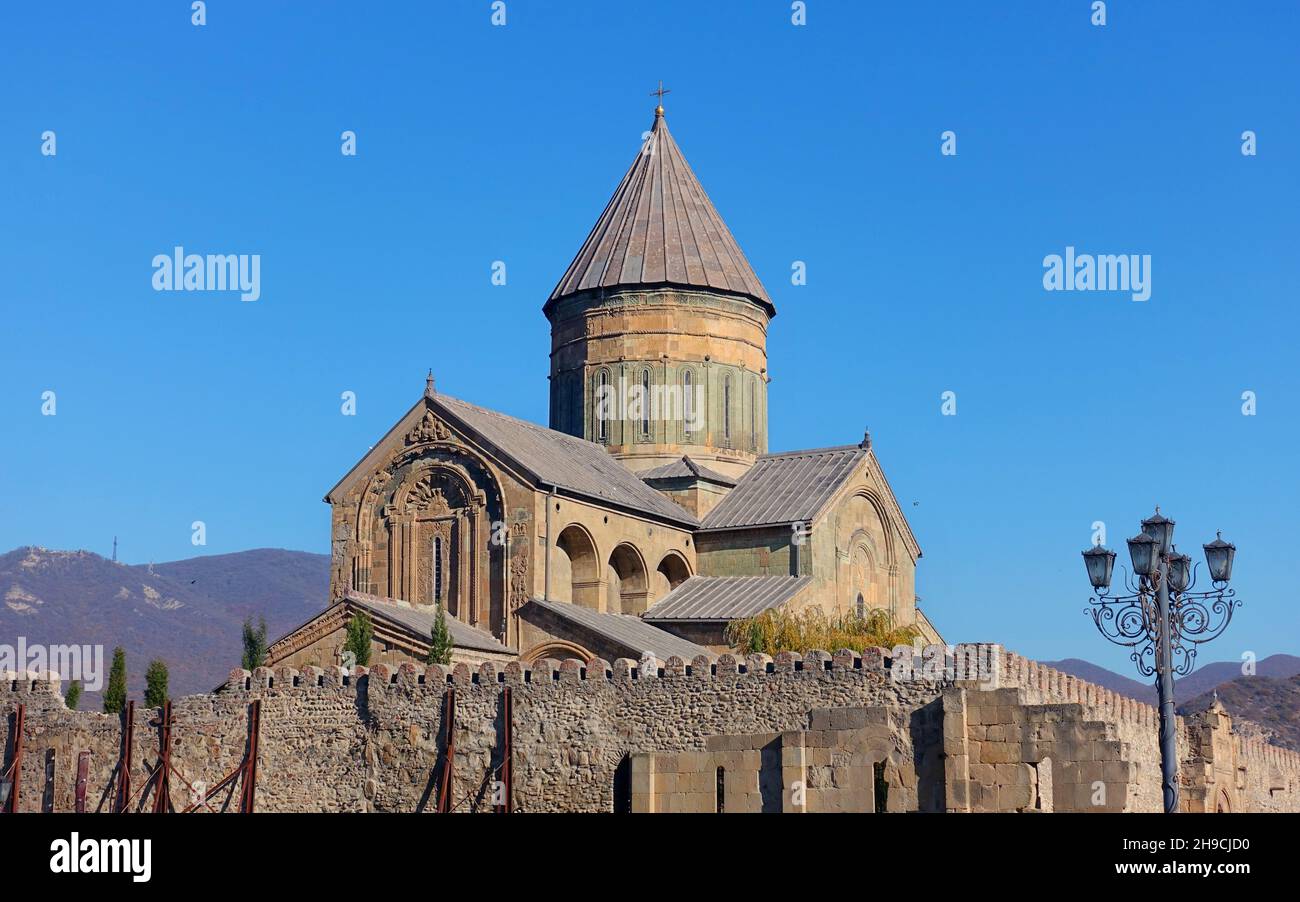 Mtskheta Svetitskhoveli Cathedral the biggest Church of the touristic ...