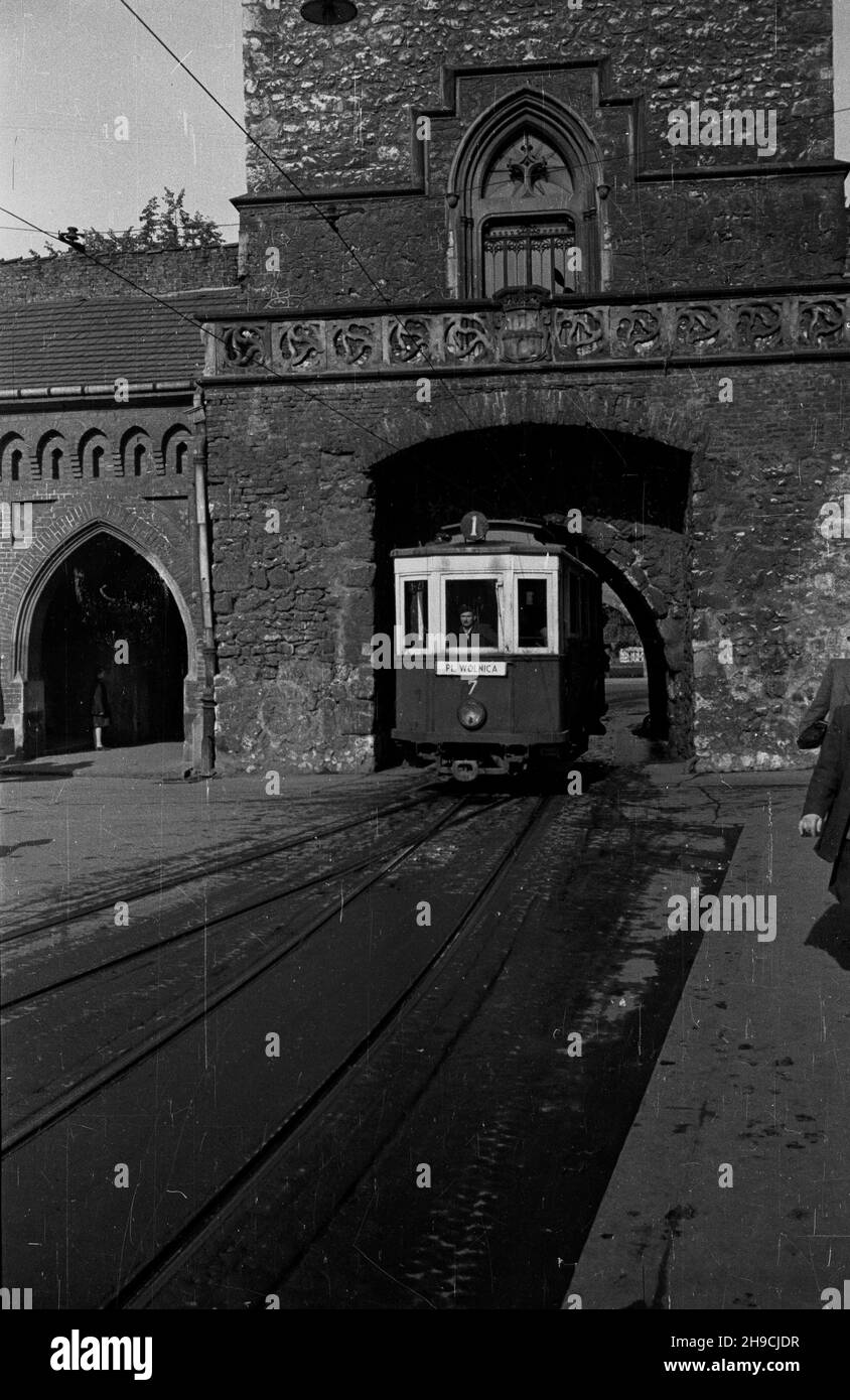 Florianska gate Black and White Stock Photos & Images - Alamy