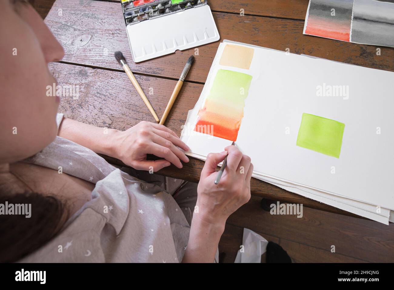 Colorful gradients hi-res stock photography and images - Alamy