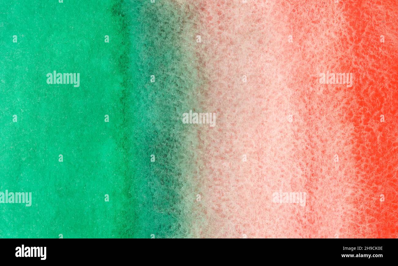 Multicolor gradient watercolor drawing on paper canvas Stock Photo - Alamy