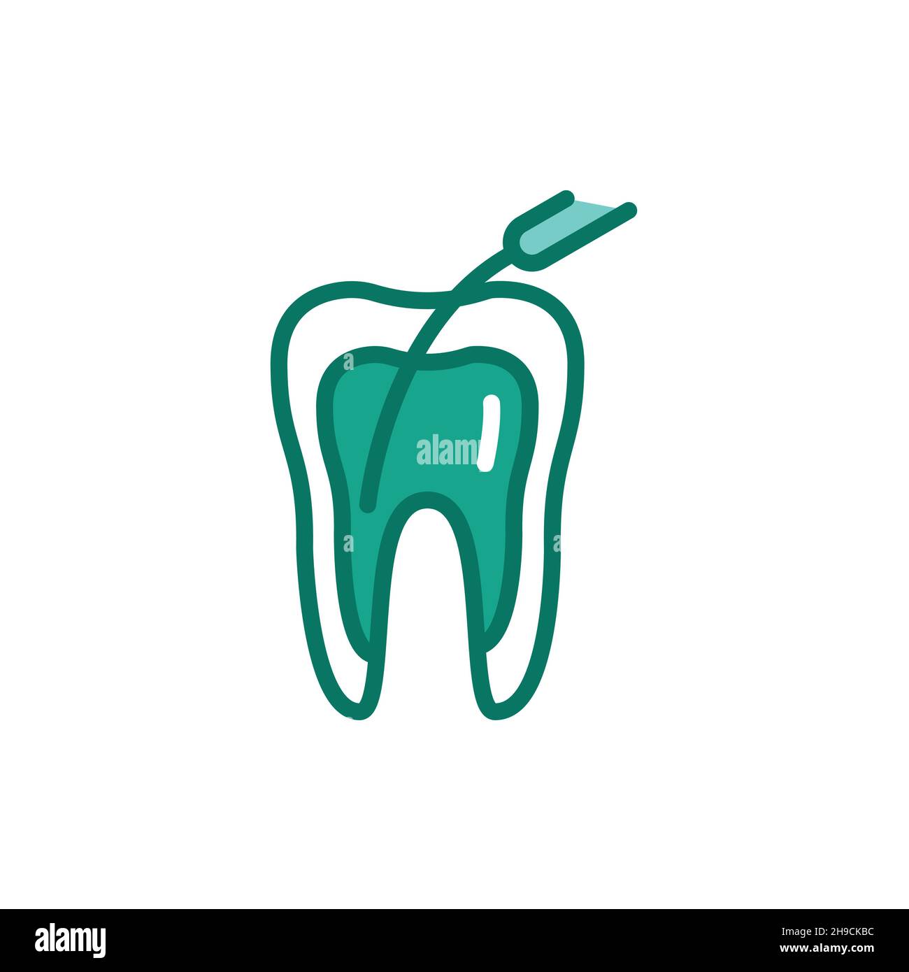 Cavity tooth decay disease symbol hi-res stock photography and images ...