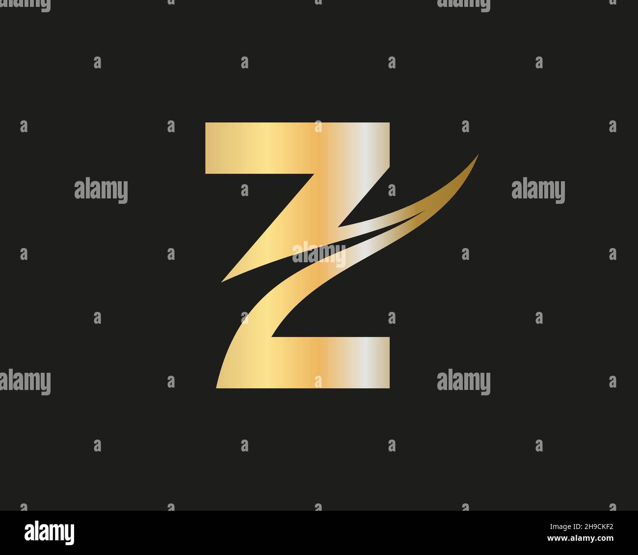 Z Logo Design Template. Initial Z Letter Logo With Creative Modern ...