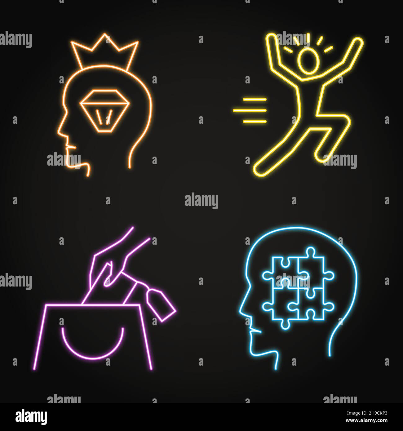 Adhd pictogram hi-res stock photography and images - Alamy