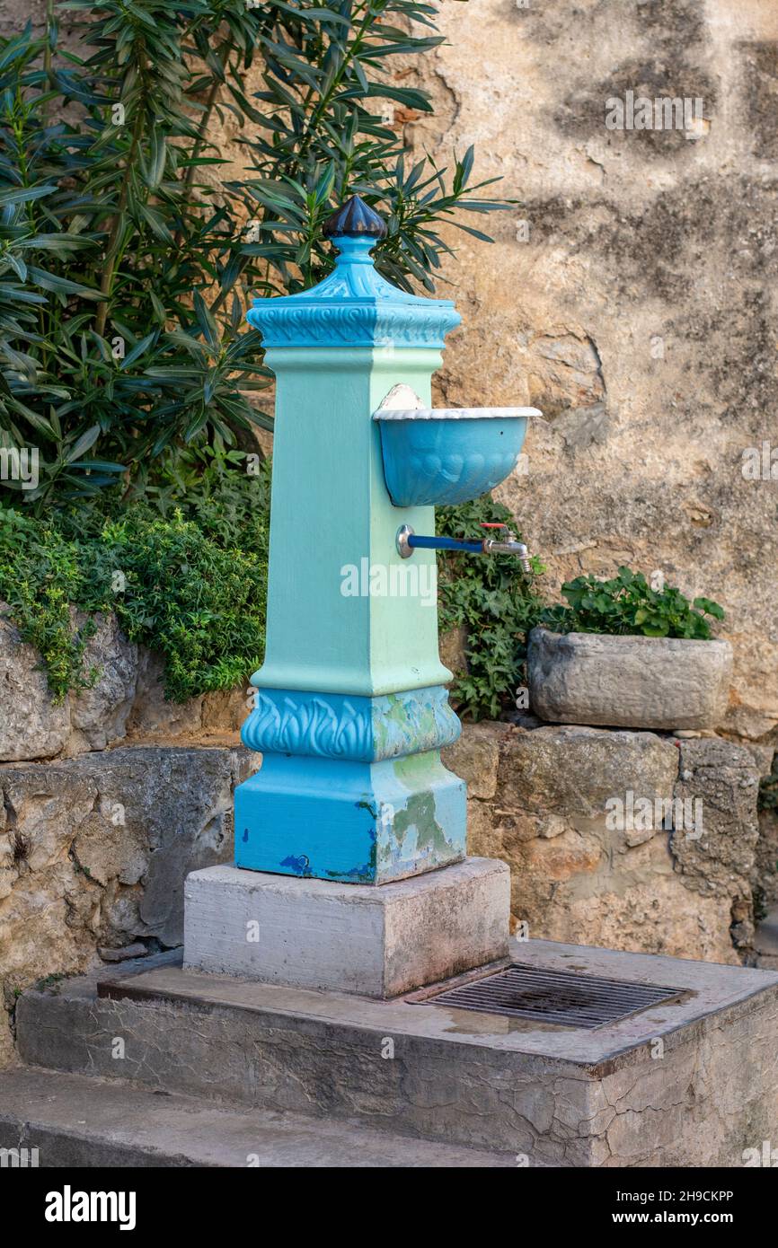 Water tap park faucet hi-res stock photography and images - Alamy