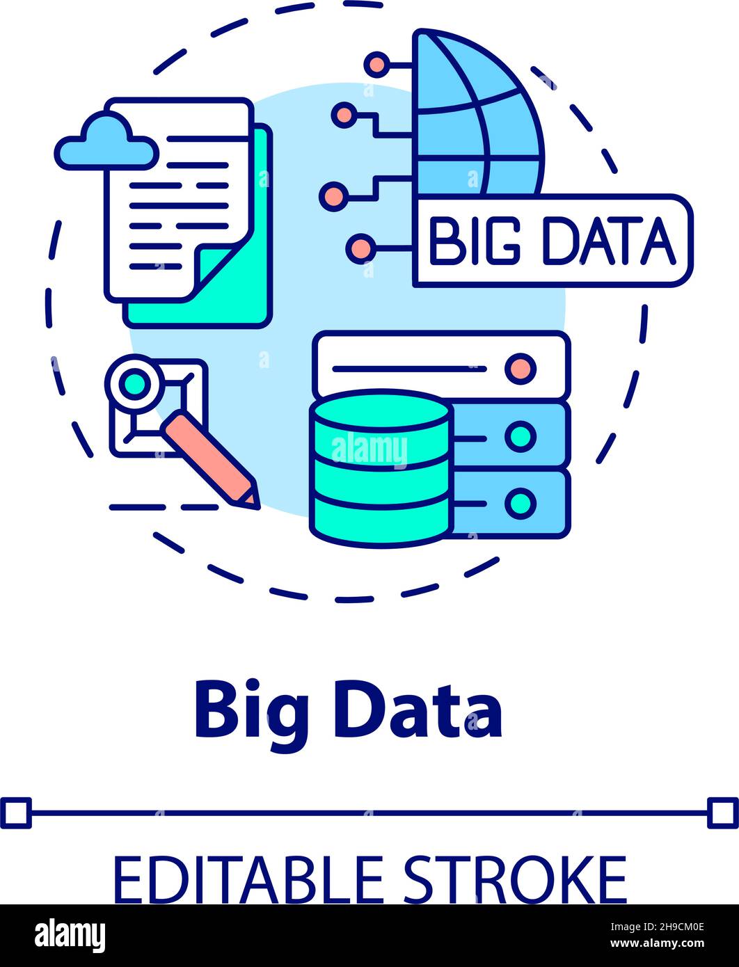 Big data concept icon Stock Vector Image & Art - Alamy Big data concept icon Stock Vector Image & Art - Alamy