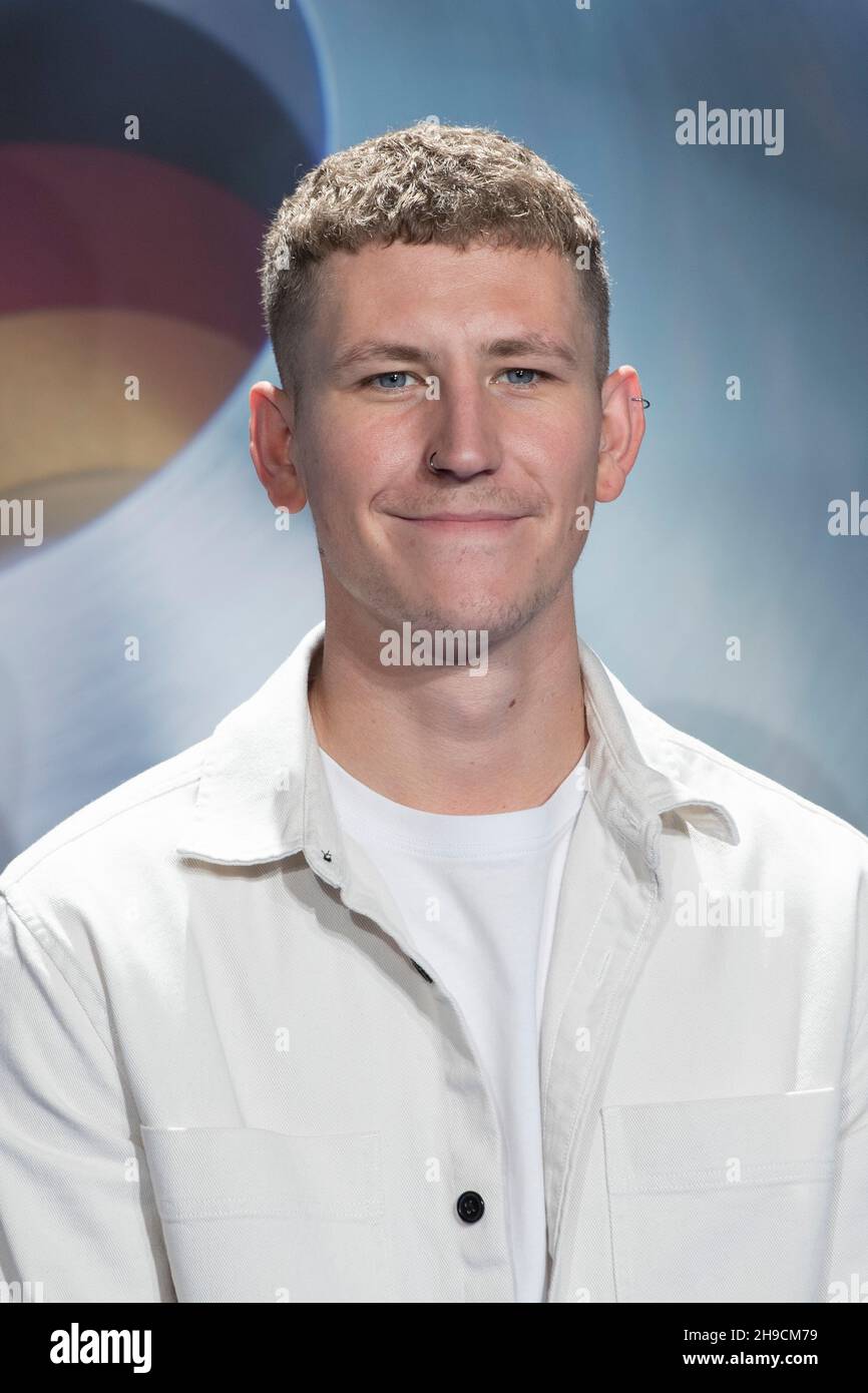 Duesseldorf, Deutschland. 03rd Dec, 2021. Nathan EVANS, GBR, musician ...