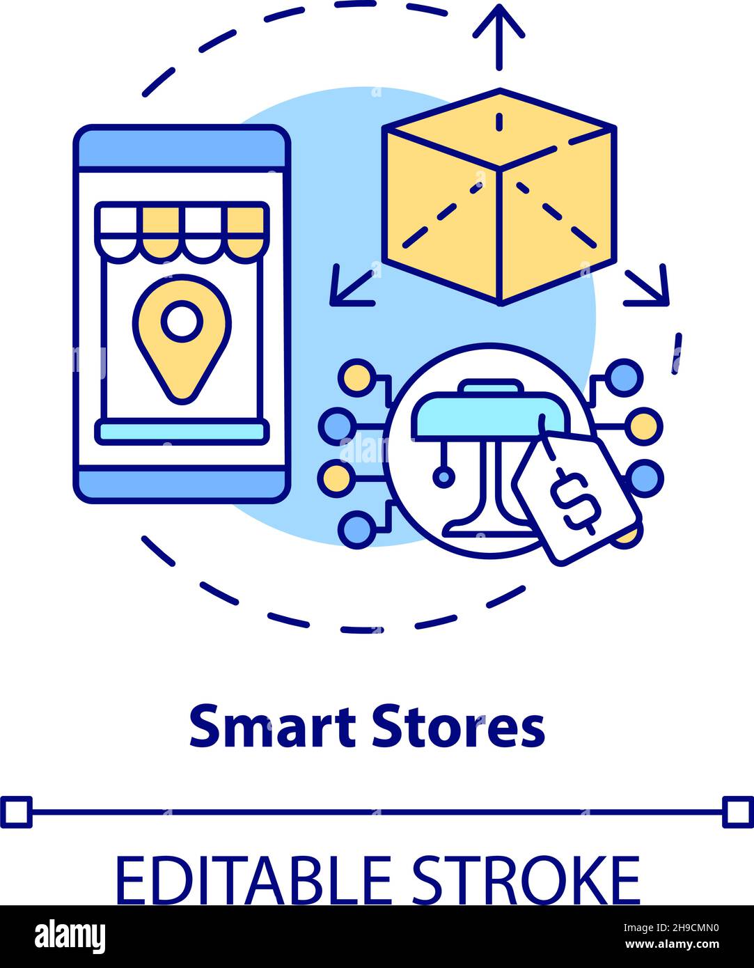 General stores Stock Vector Images - Alamy