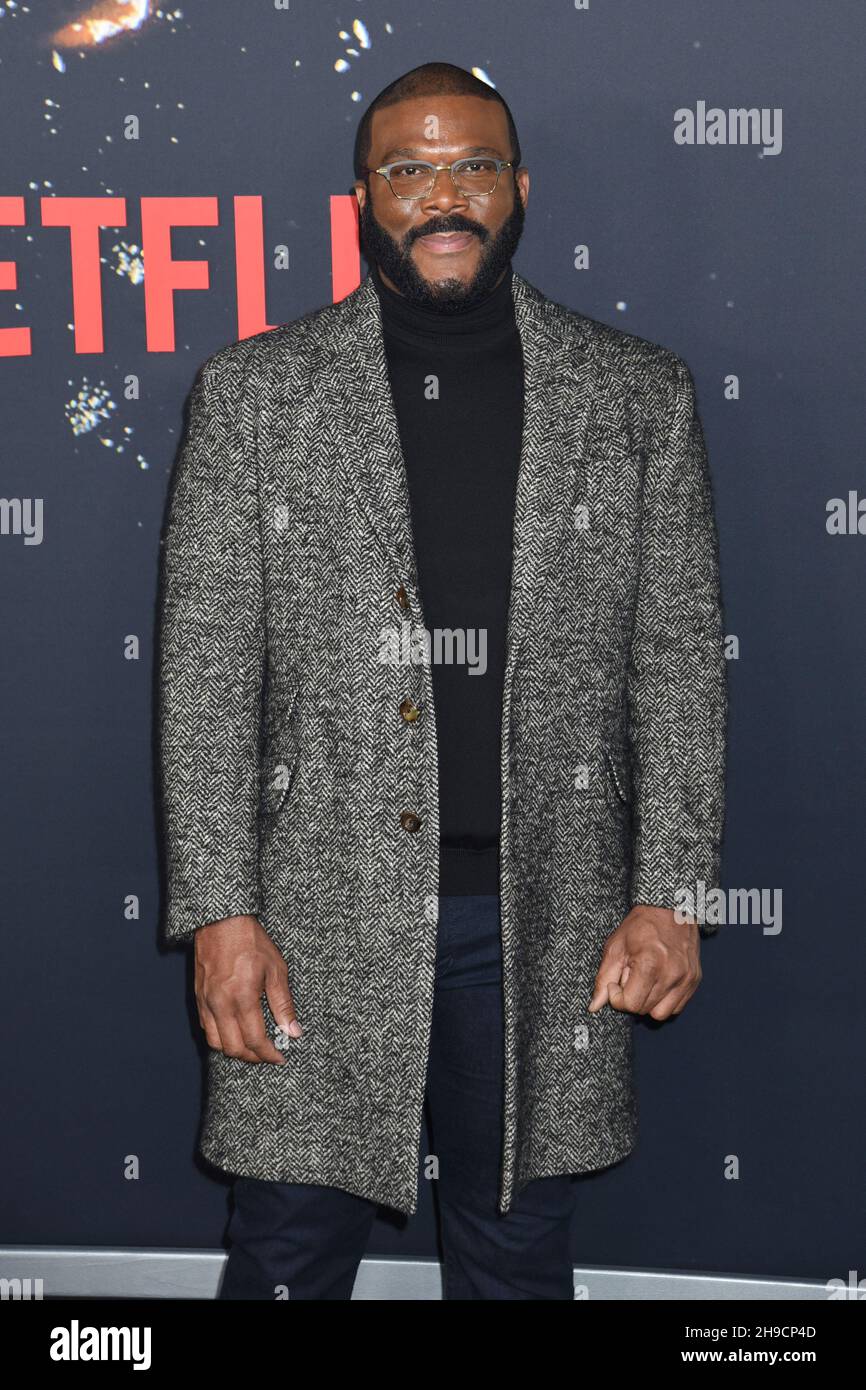 05 December 2021 - New York, New York - Tyler Perry at the World ...