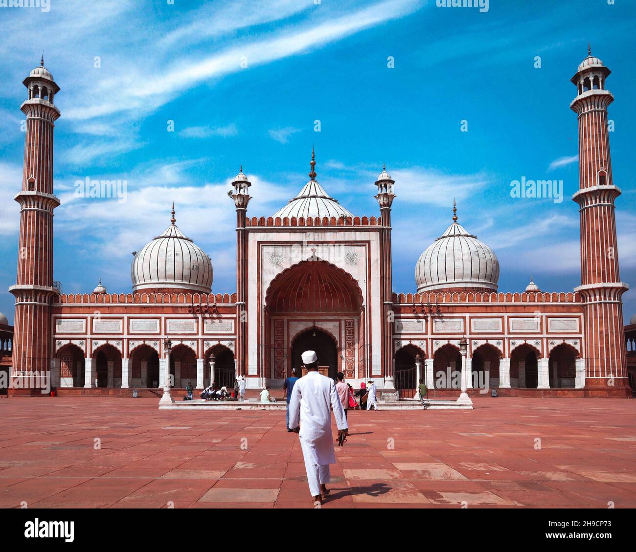 Jama Masjid, Old Delhi Stock Photo - Alamy