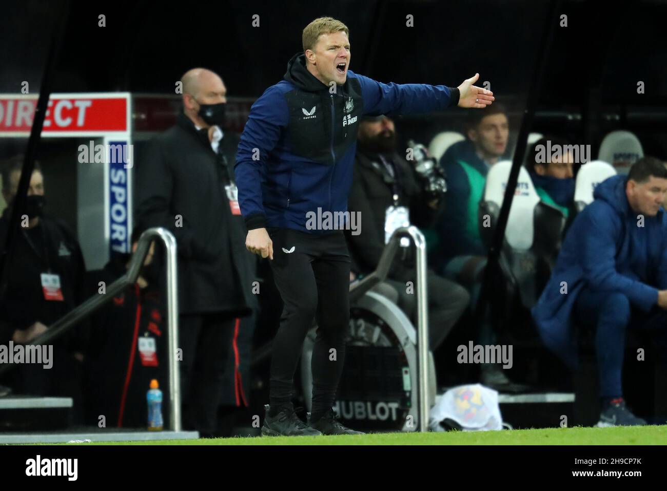 EDDIE HOWE, NEWCASTLE UNITED FC MANAGER, 2021 Stock Photo - Alamy