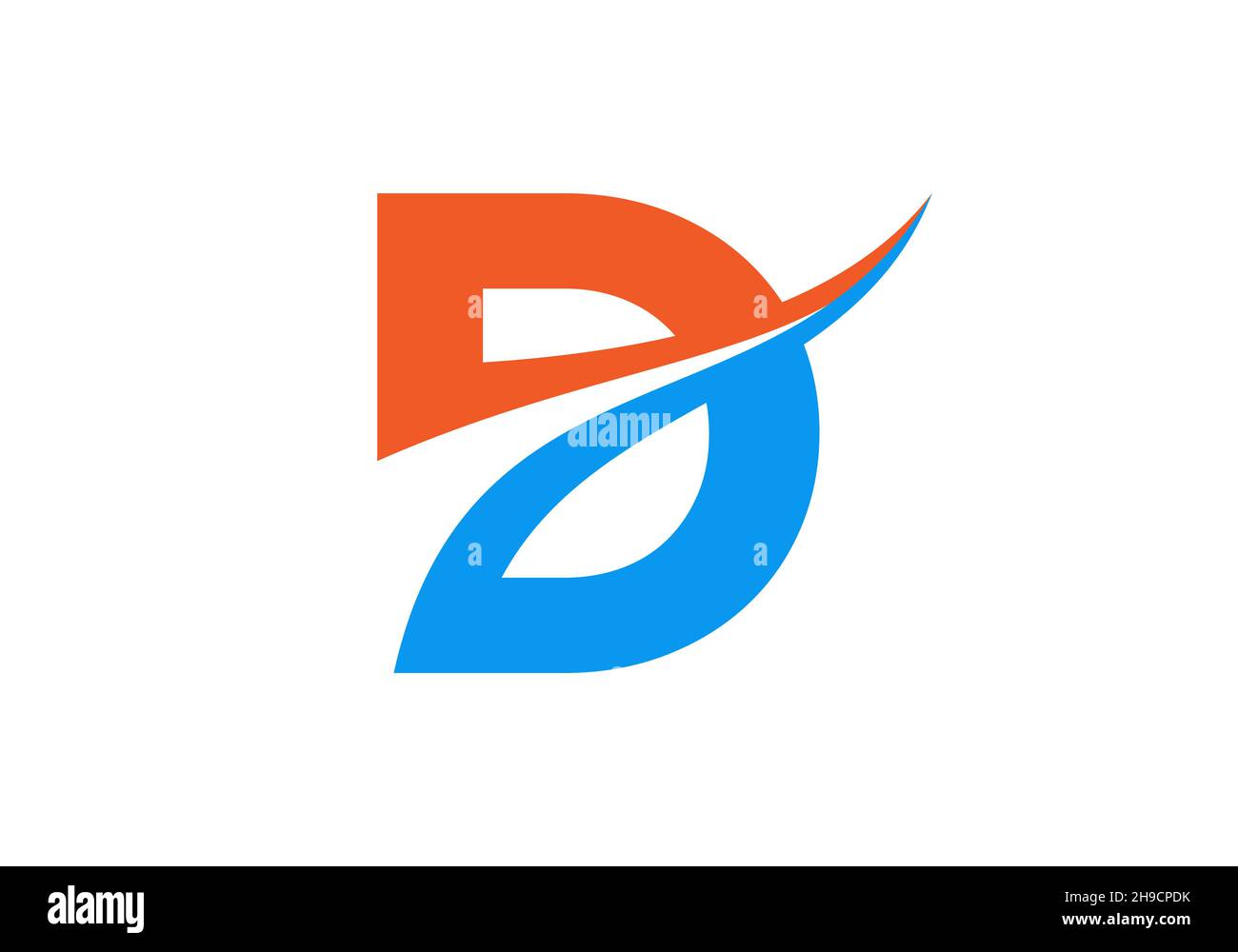 Modern D Logo Design for business and company identity. Creative D ...