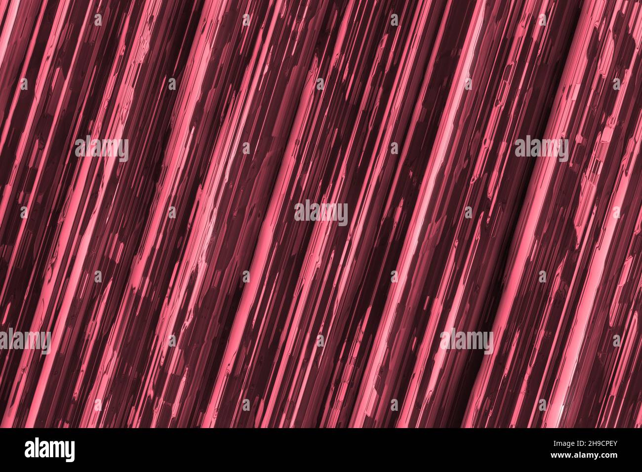 creative red glossy metal straight lines cg background or texture ...