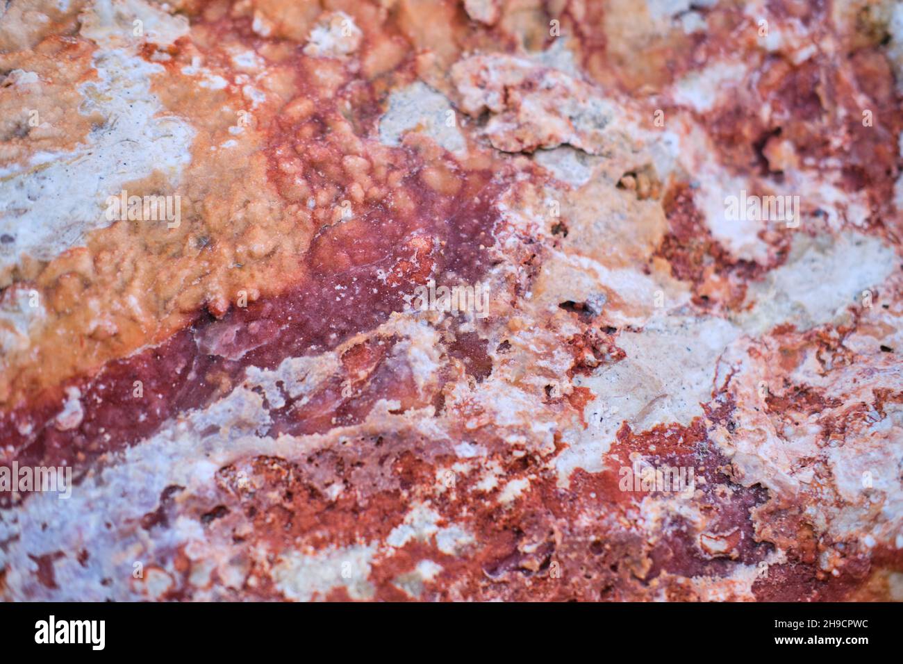 Natural stone texture close up. Abstract background with a pronounced ...