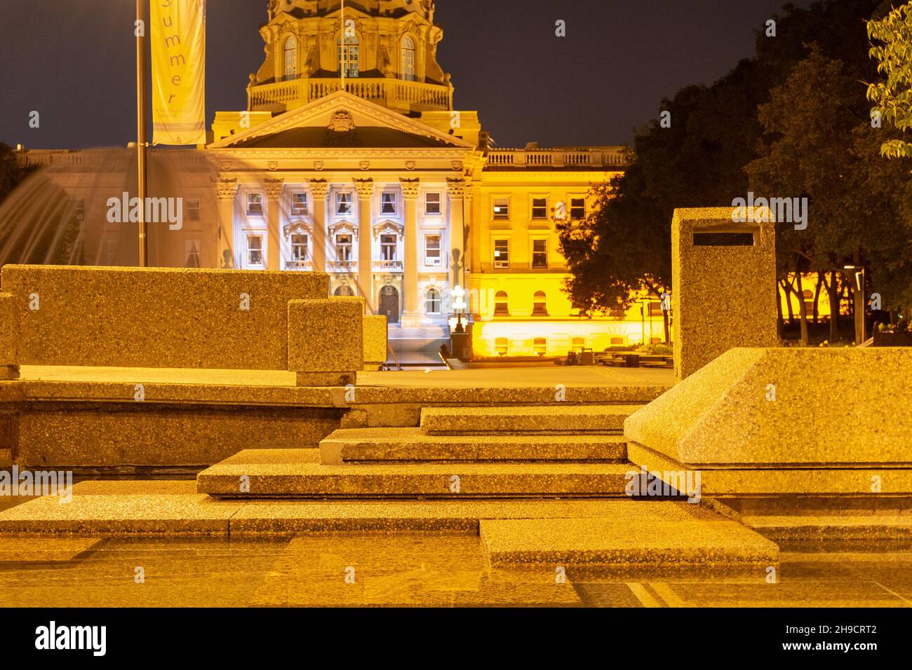 Federal building government of alberta edmonton hi-res stock ...