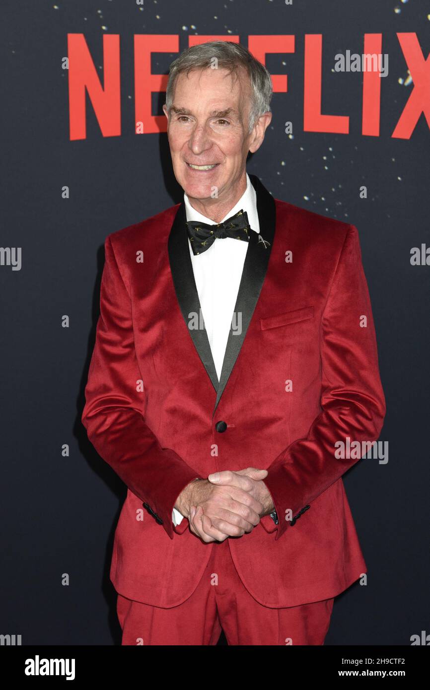 05 December 2021 - New York, New York - .Bill Nye at the World Premiere ...