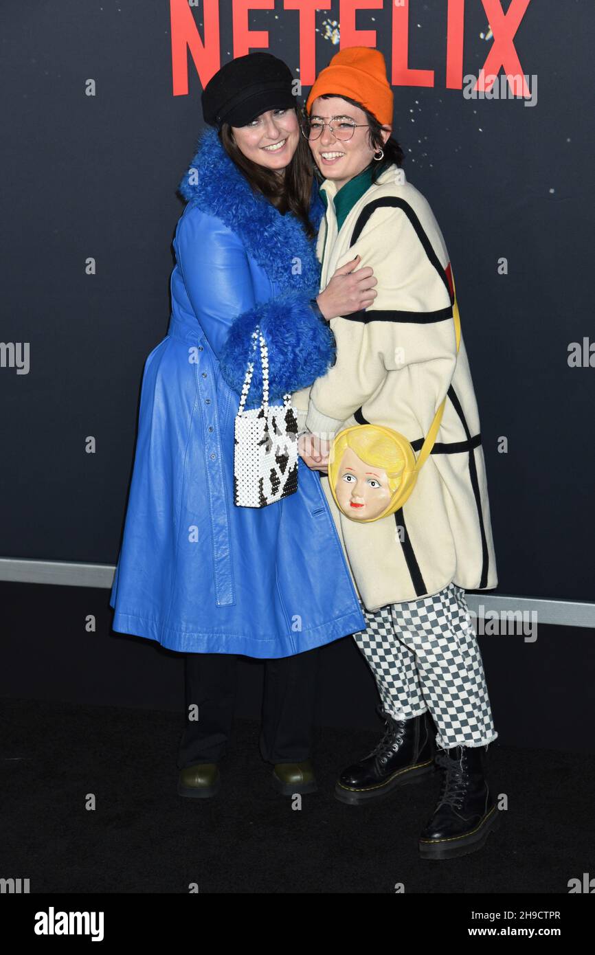 05 December 2021 - New York, New York - .Cat Cohen and Sarah Sherman at ...