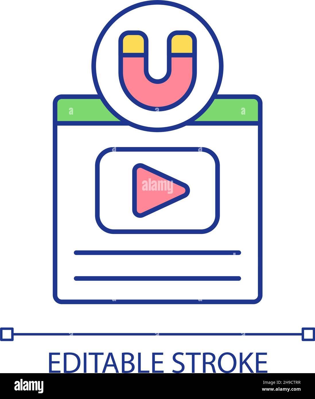 Teaser campaign to boost product and service RGB color icon Stock ...
