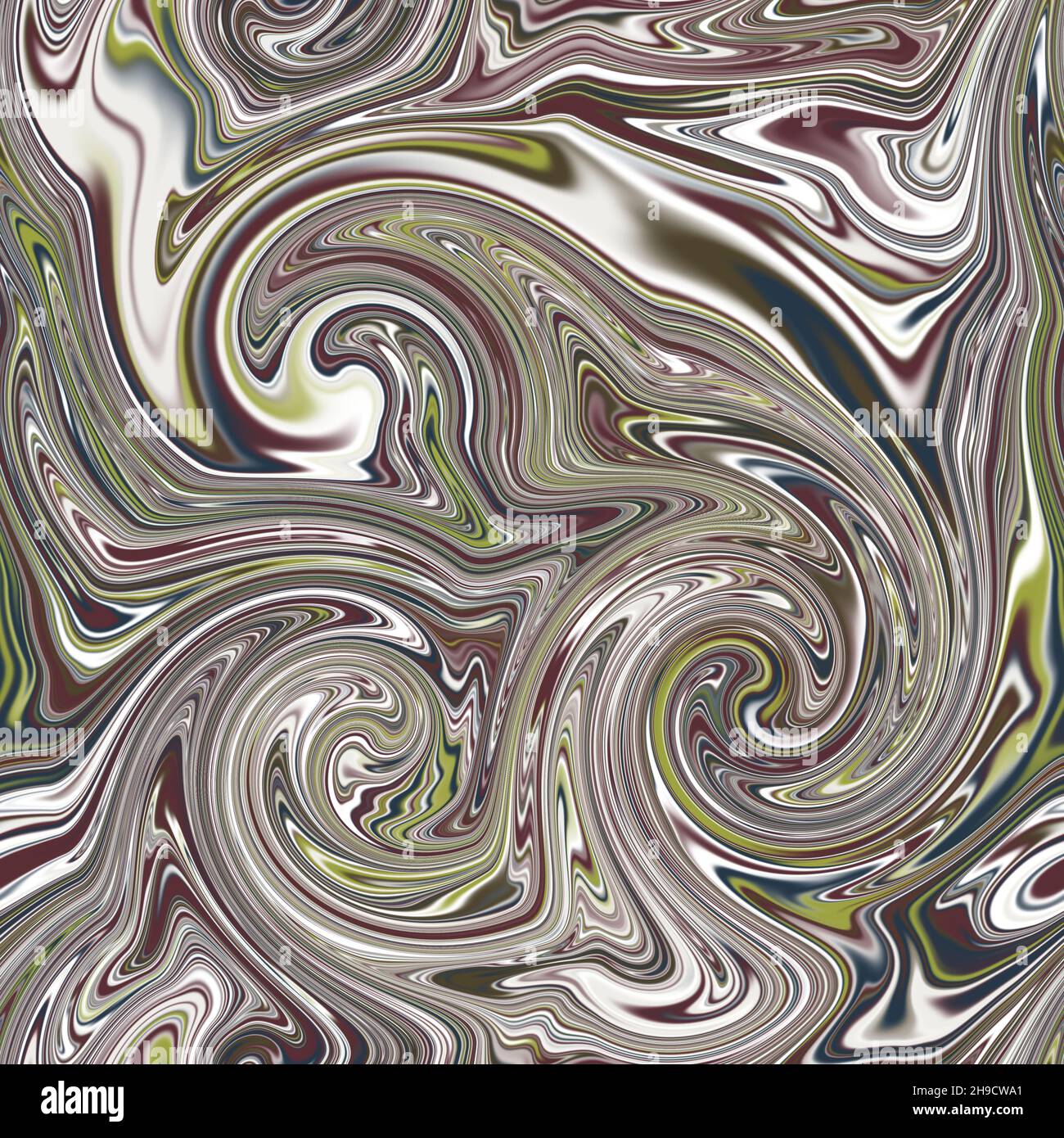 Seamless twirly swirly abstract liquid marble surface pattern design ...