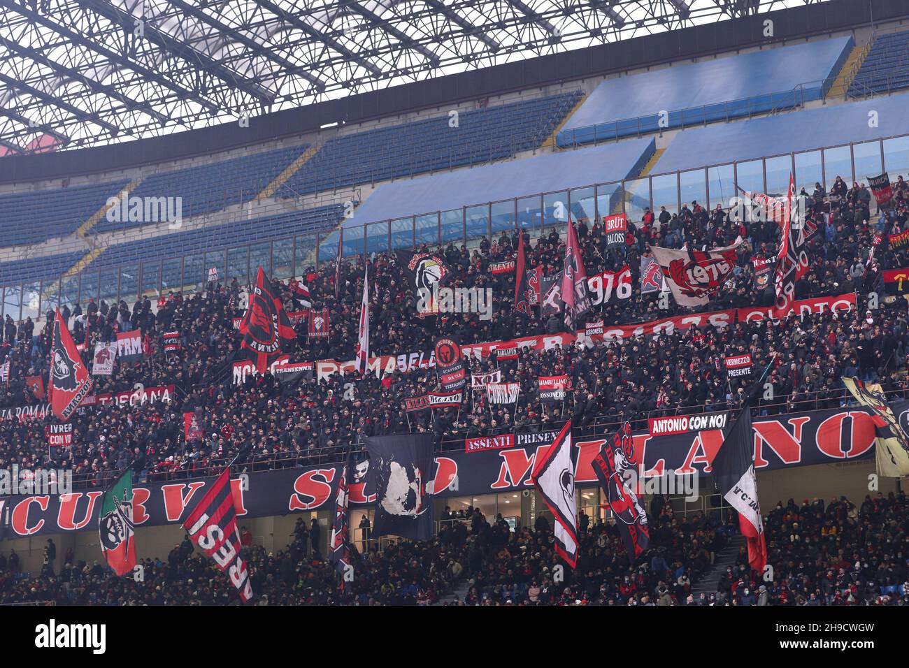 Milan, Italy. 04th Dec, 2021. Italy, milan, dec 4 2021: ac Milan ...