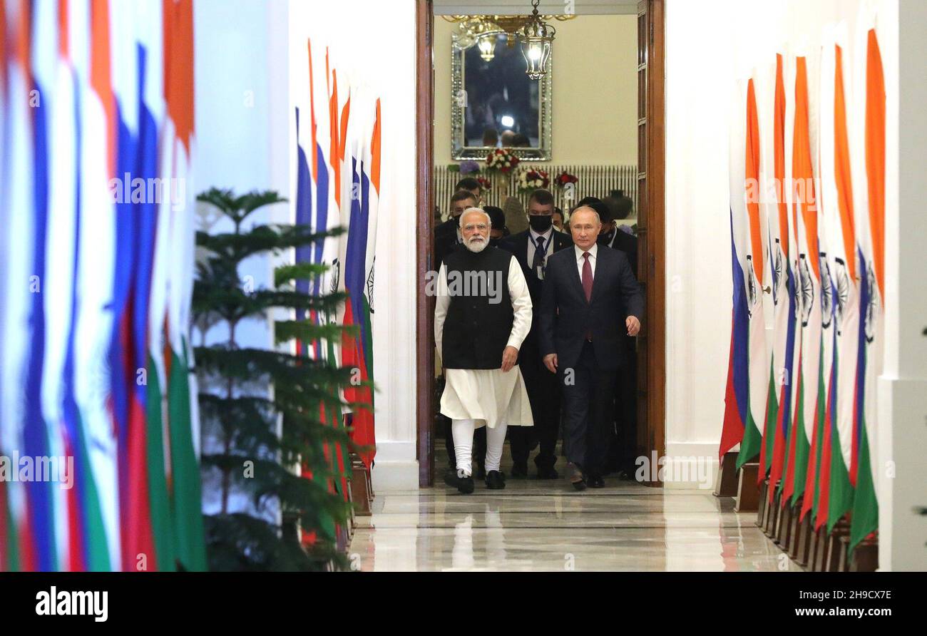 December 6, 2021. - India, New Delhi. - India's Prime Minister Narendra ...