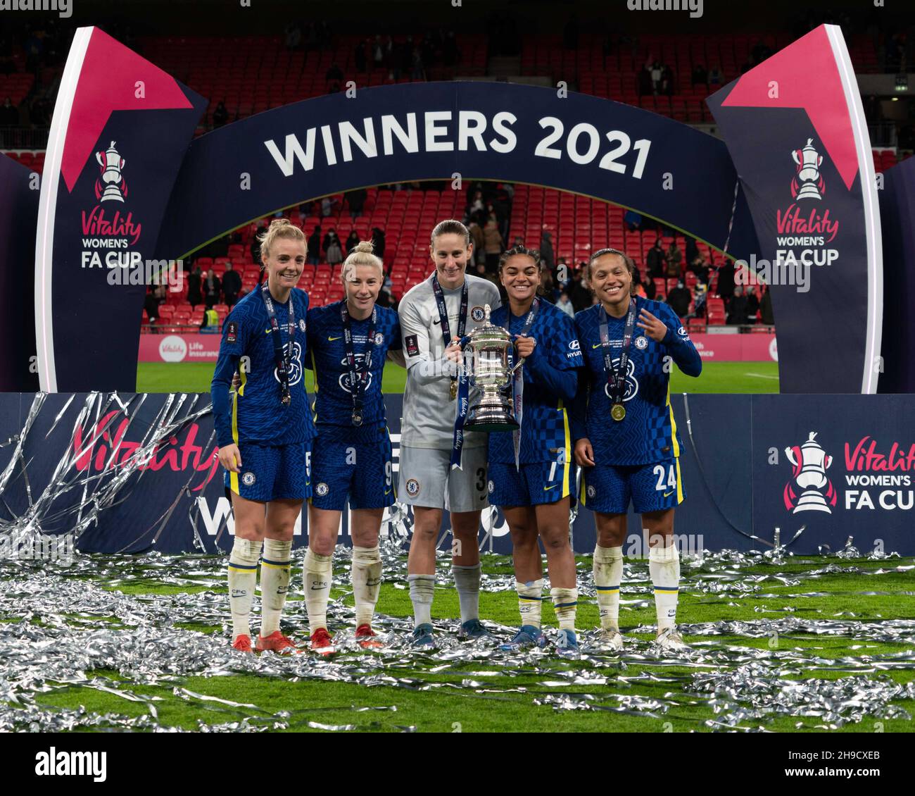 Arsenal v Chelsea - Vitality Womens FA Cup Final at Wembley Stadium ...