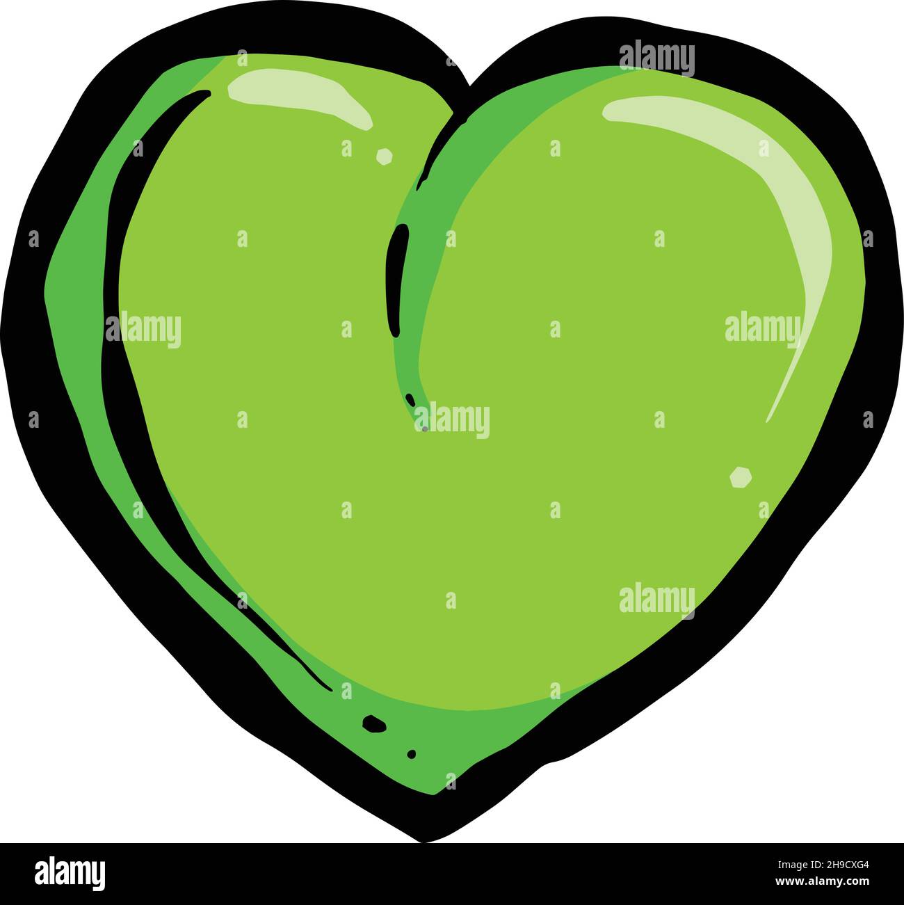 Dead Zombie Hearts Cartoon Illustrations with Stitches and Brains and ...