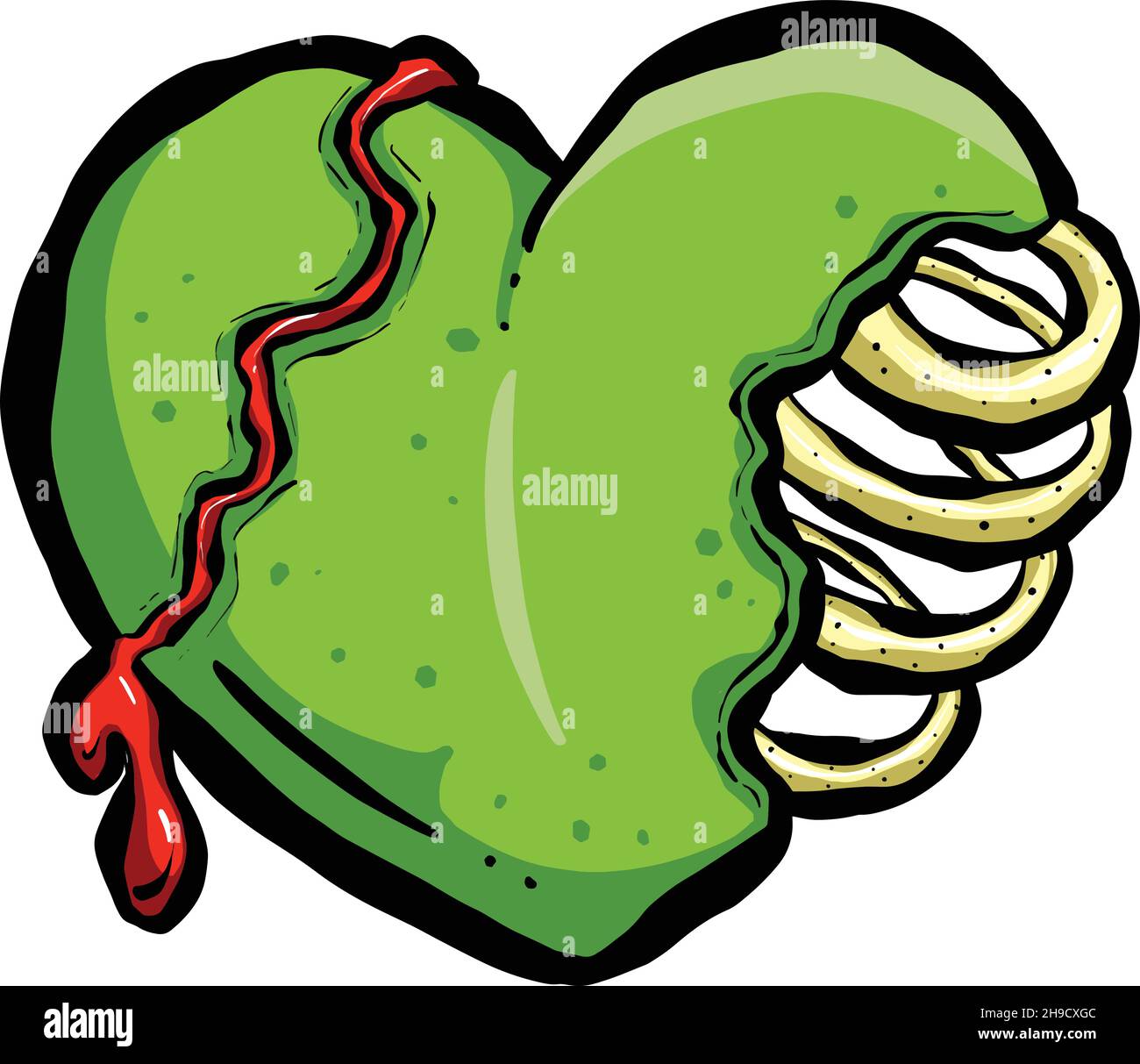 Rotting bones Stock Vector Images - Alamy