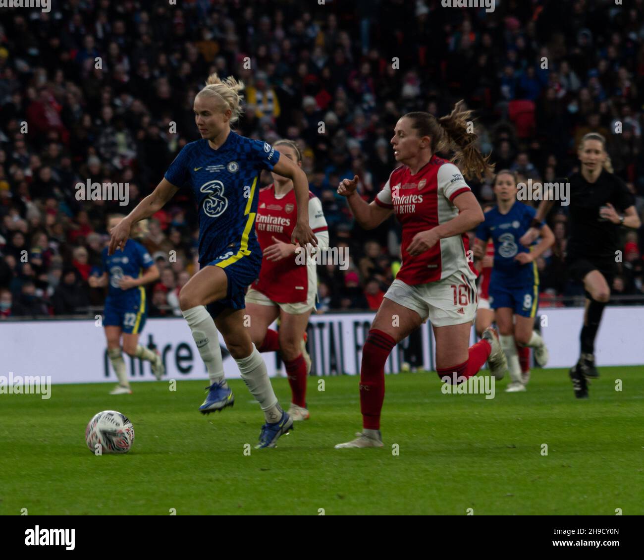 Arsenal v Chelsea - Vitality Womens FA Cup Final at Wembley Stadium ...