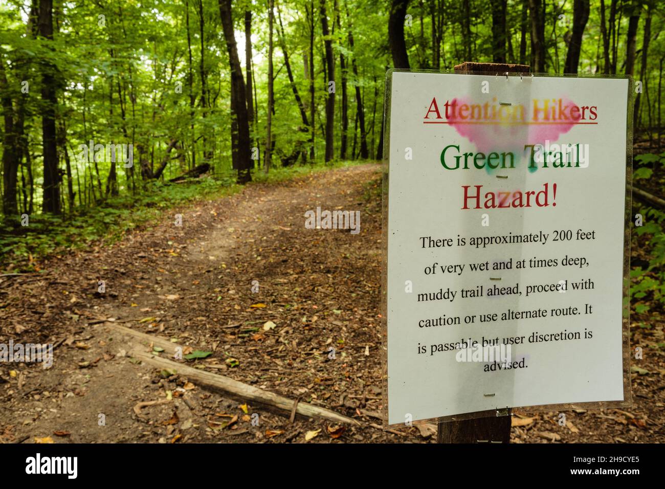 Hazardous trail hi-res stock photography and images - Alamy