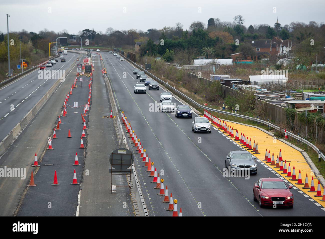 Uk motorway emergency area hi-res stock photography and images - Alamy