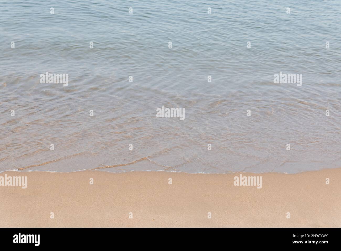 Soft sea waves on the water surface Stock Photo - Alamy