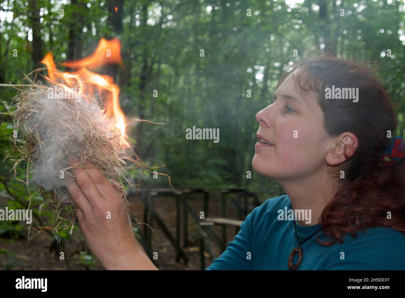 Friction fire hi-res stock photography and images - Alamy