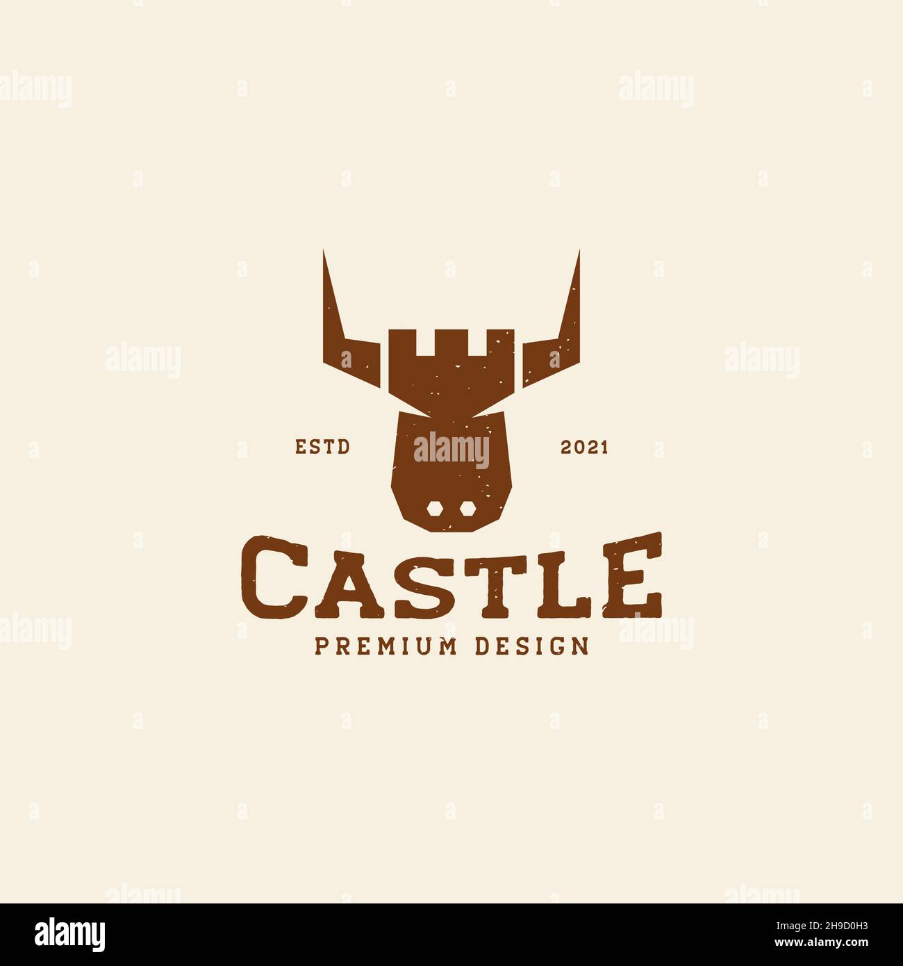 Bull castle Stock Vector Images - Alamy