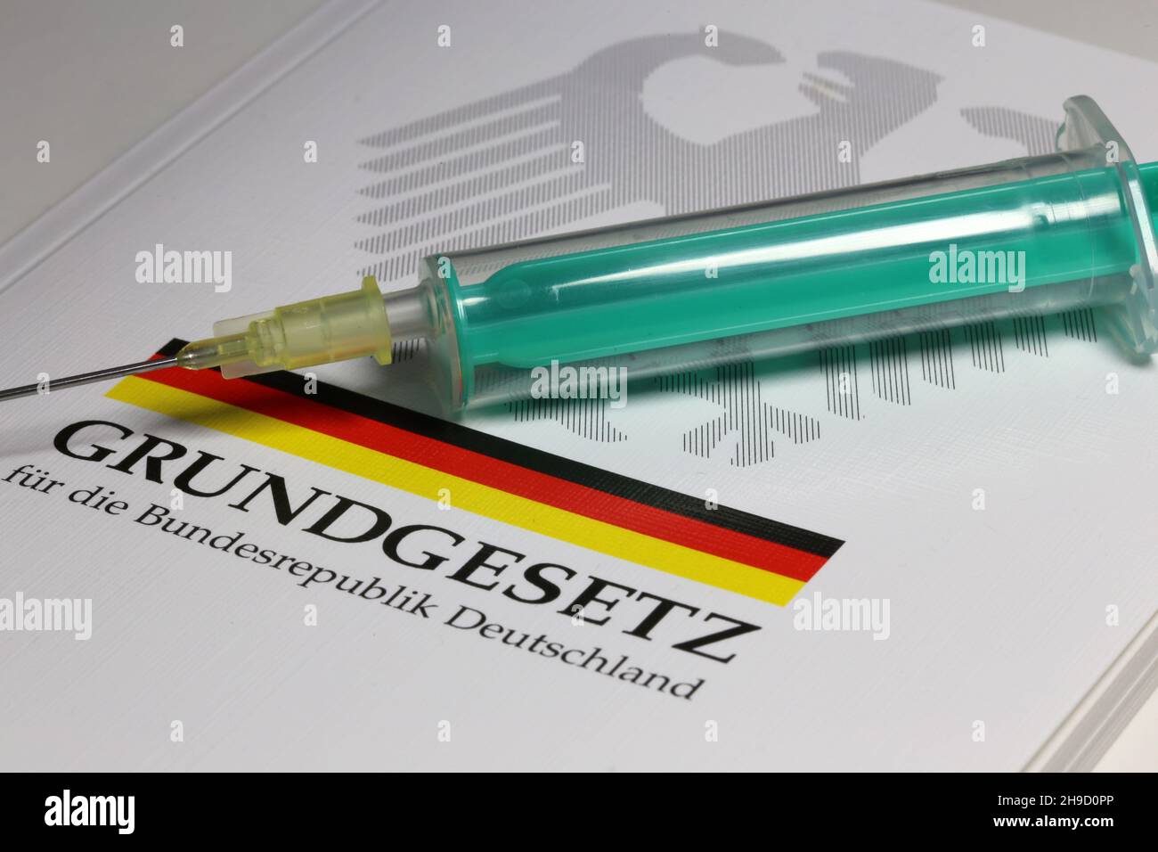 Symbolic image on the subject of basic rights, Germany: The German ...