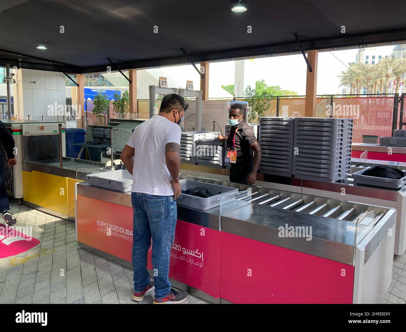 UAE, Dubai - November 28, 2021: entrance to World Expo 2020 Stock Photo ...