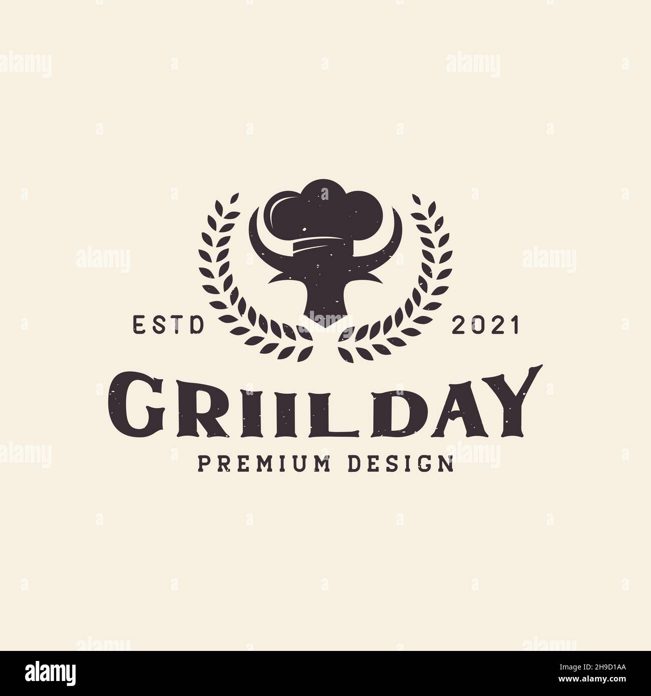 Market grill Stock Vector Images - Alamy