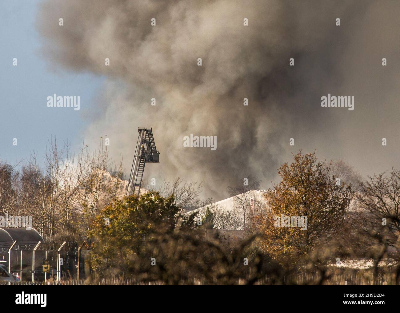 Which was destroyed by fire today hi-res stock photography and images ...