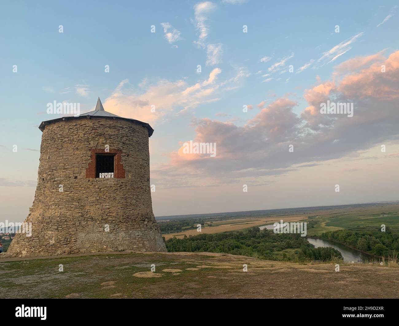 Old tower in historical place. Elabuga city, Russia Stock Photo - Alamy