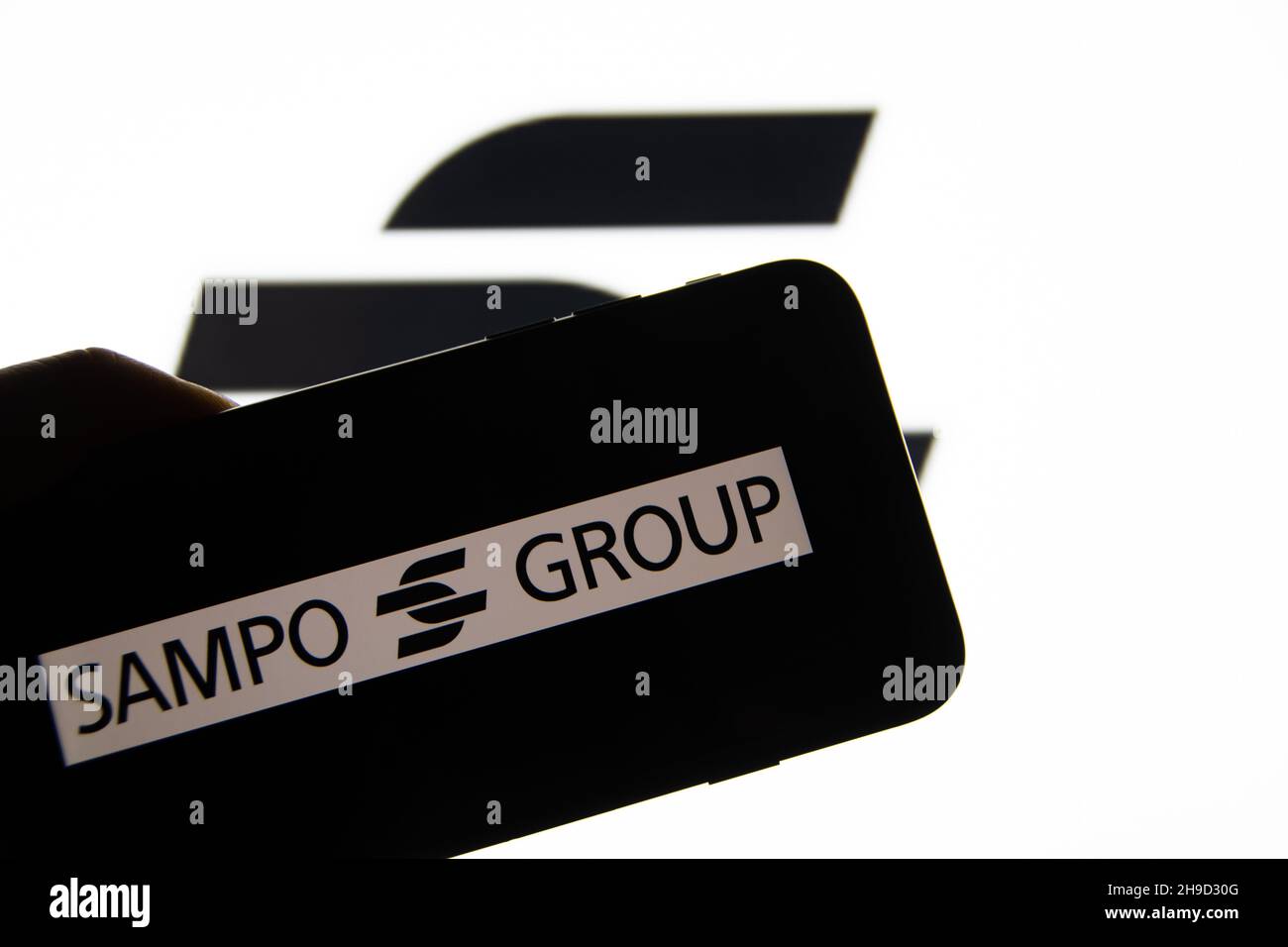 Rheinbach, Germany 4 December 2021, The brand logo of the Finnish ...