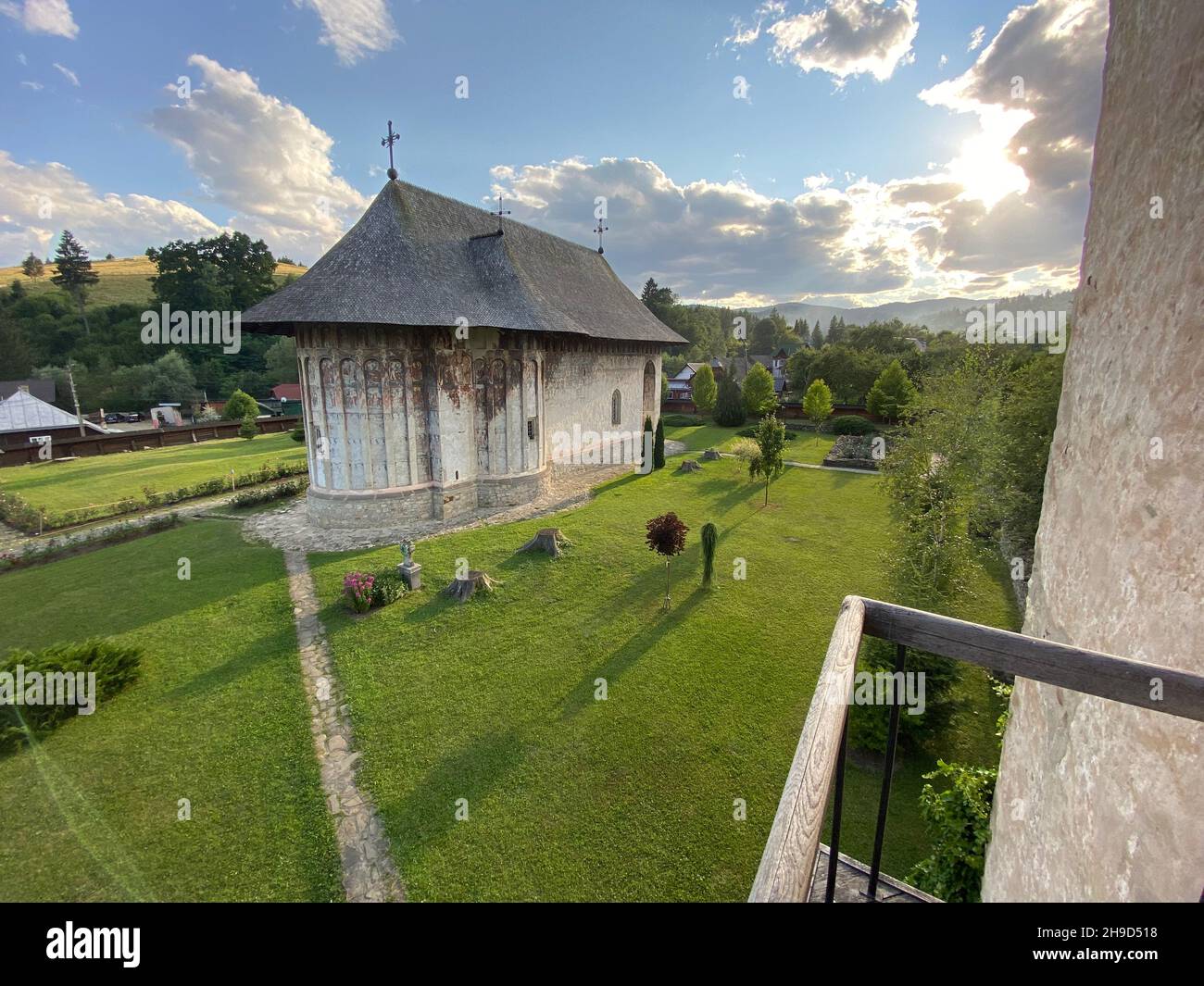 Humor Monastery in Romania Stock Photo - Alamy