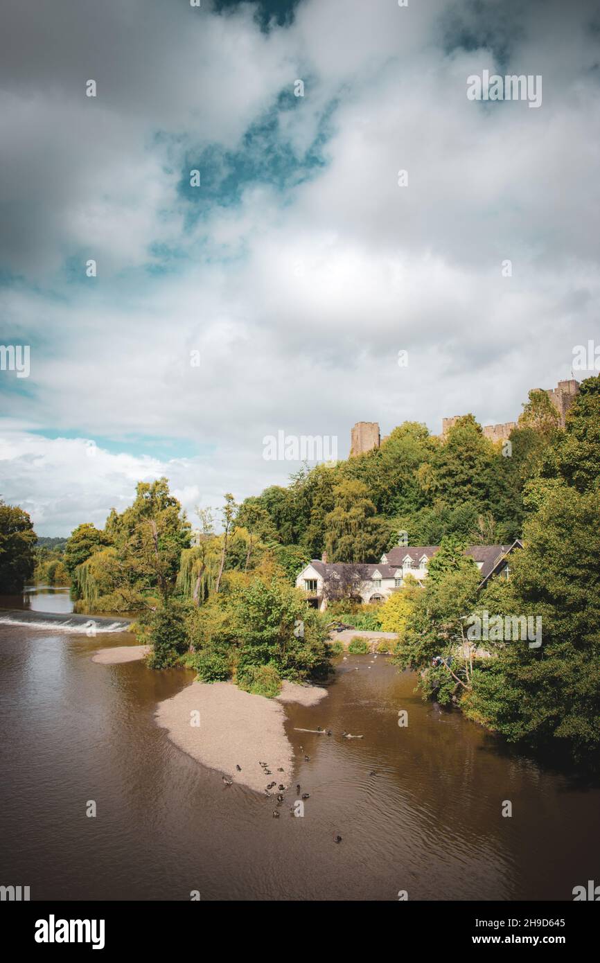 Summer Photographs of Ludlow is August Stock Photo - Alamy