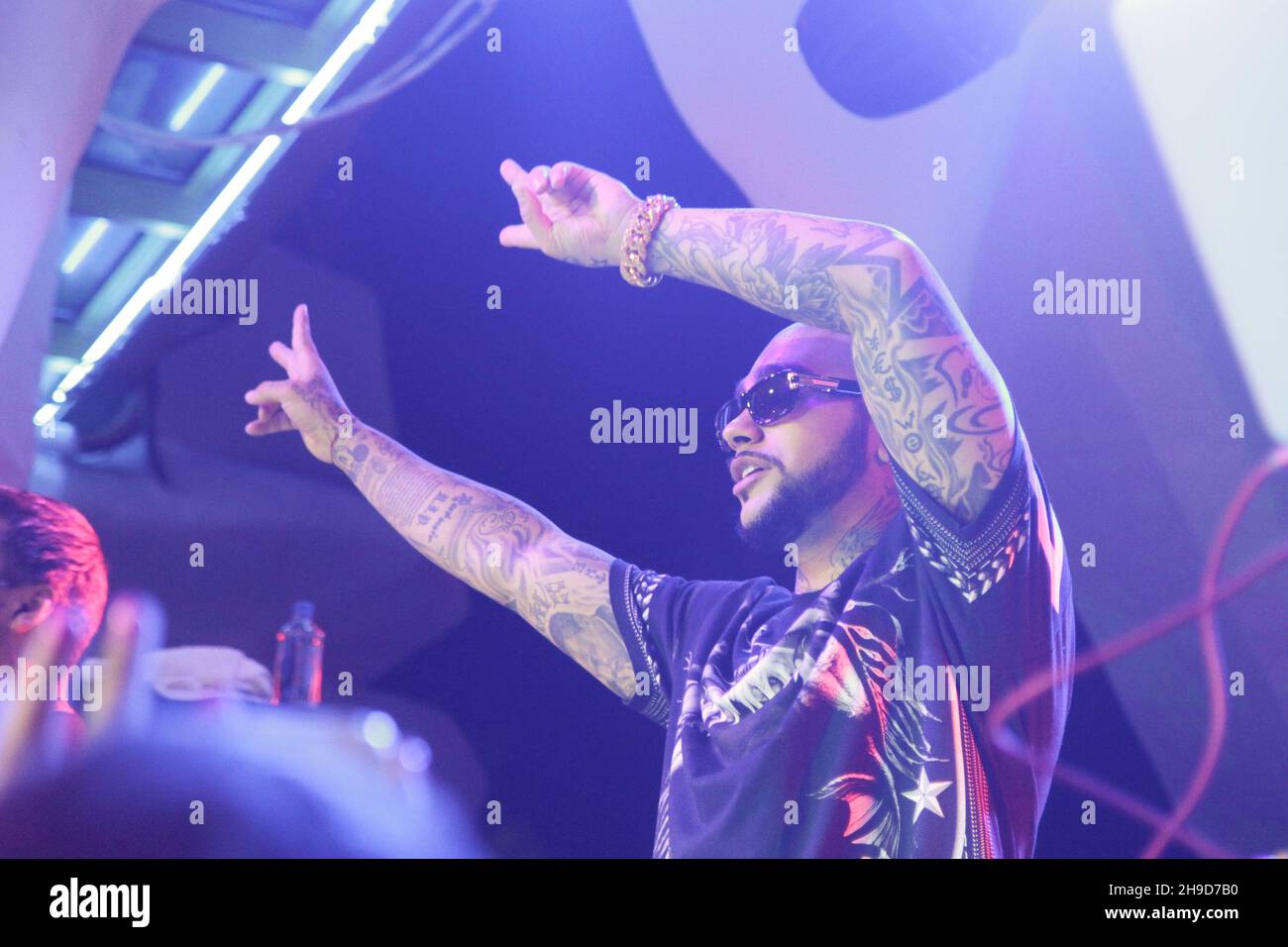 Odessa, Ukraine - 2013 July 27: Famous Russian singer Timati performs ...