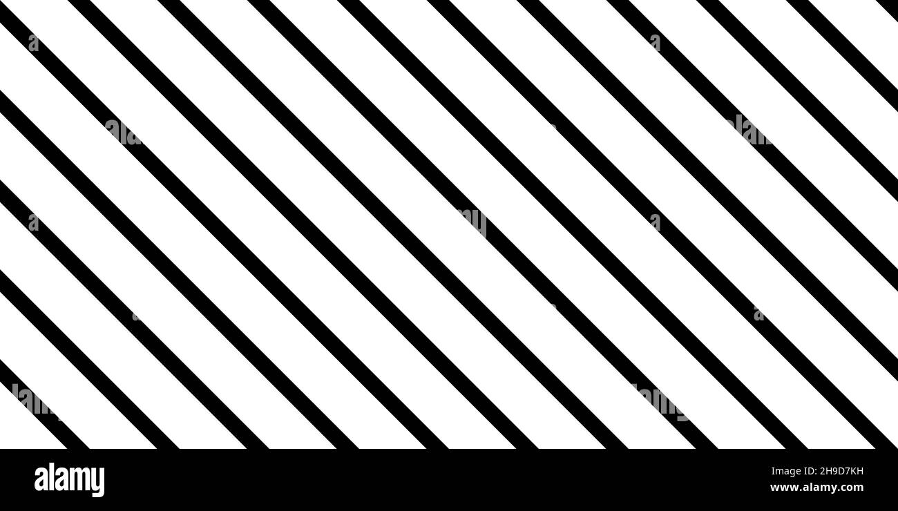 Diagonal stripe pattern. Black and white diagonal stripes vector ...