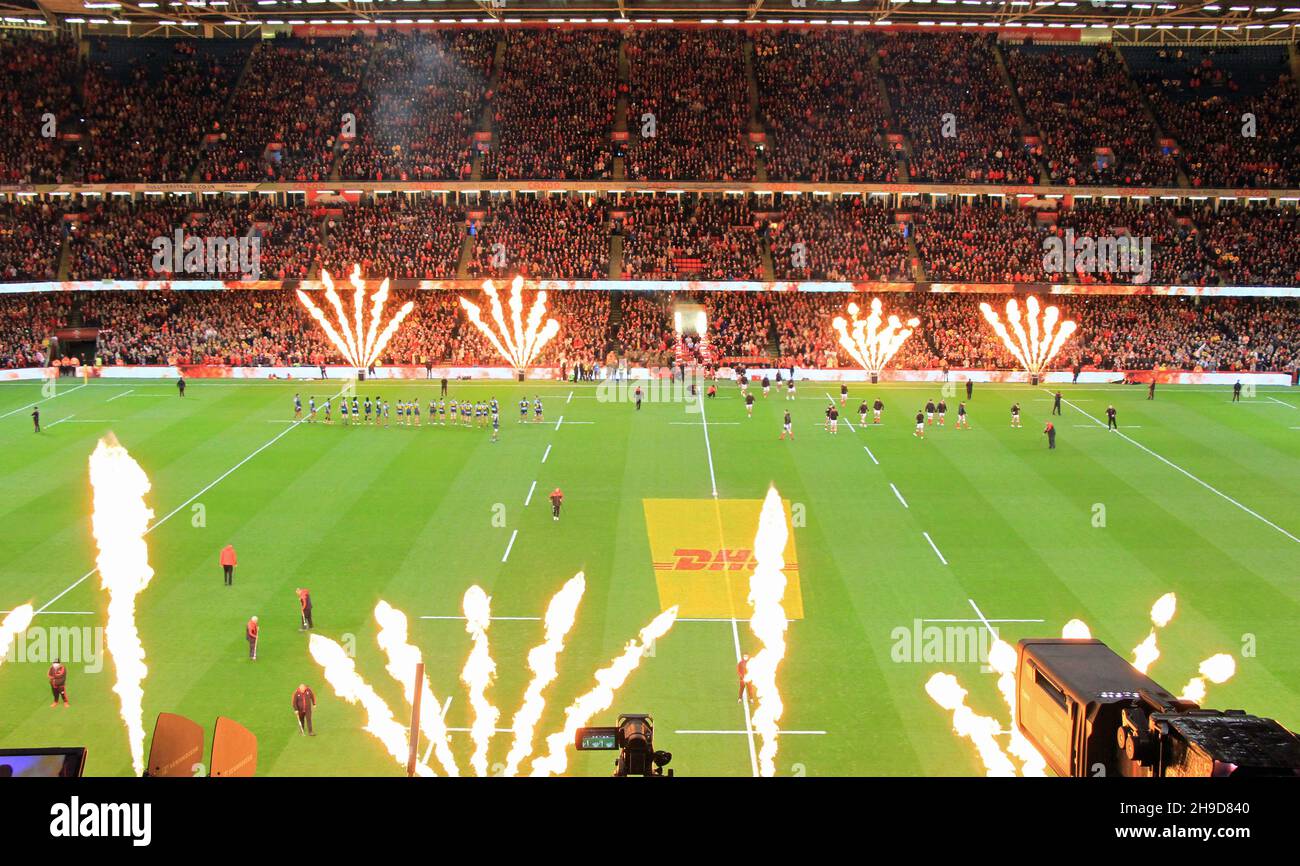 Inside the Principality Stadium, Cardiff, Wales Stock Photo - Alamy
