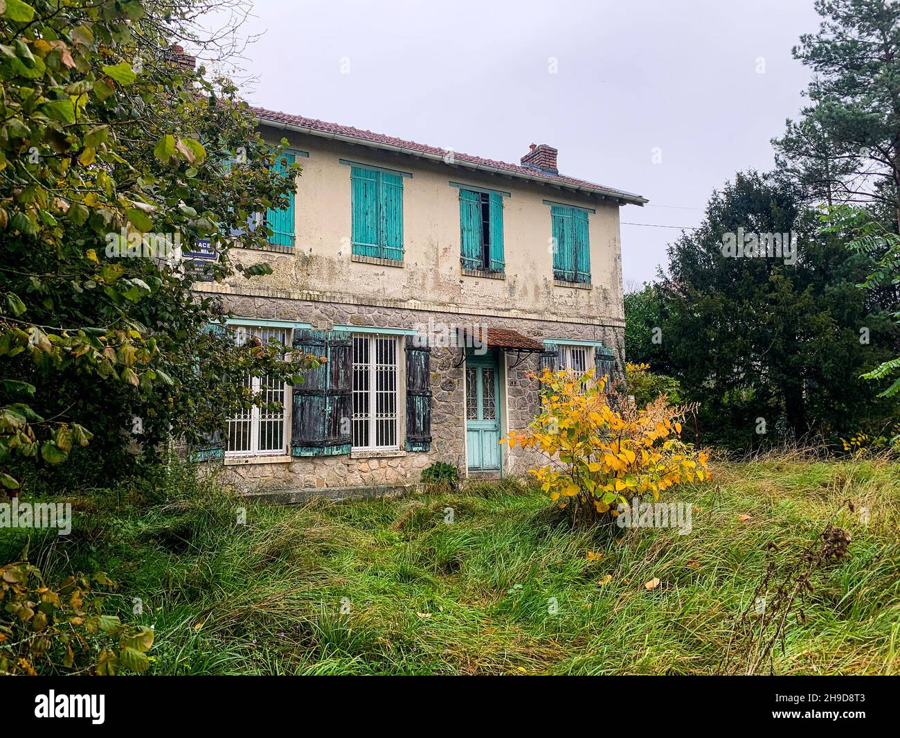Family house of French poet Arthur Rimbaud, Roche, Ardennes department ...