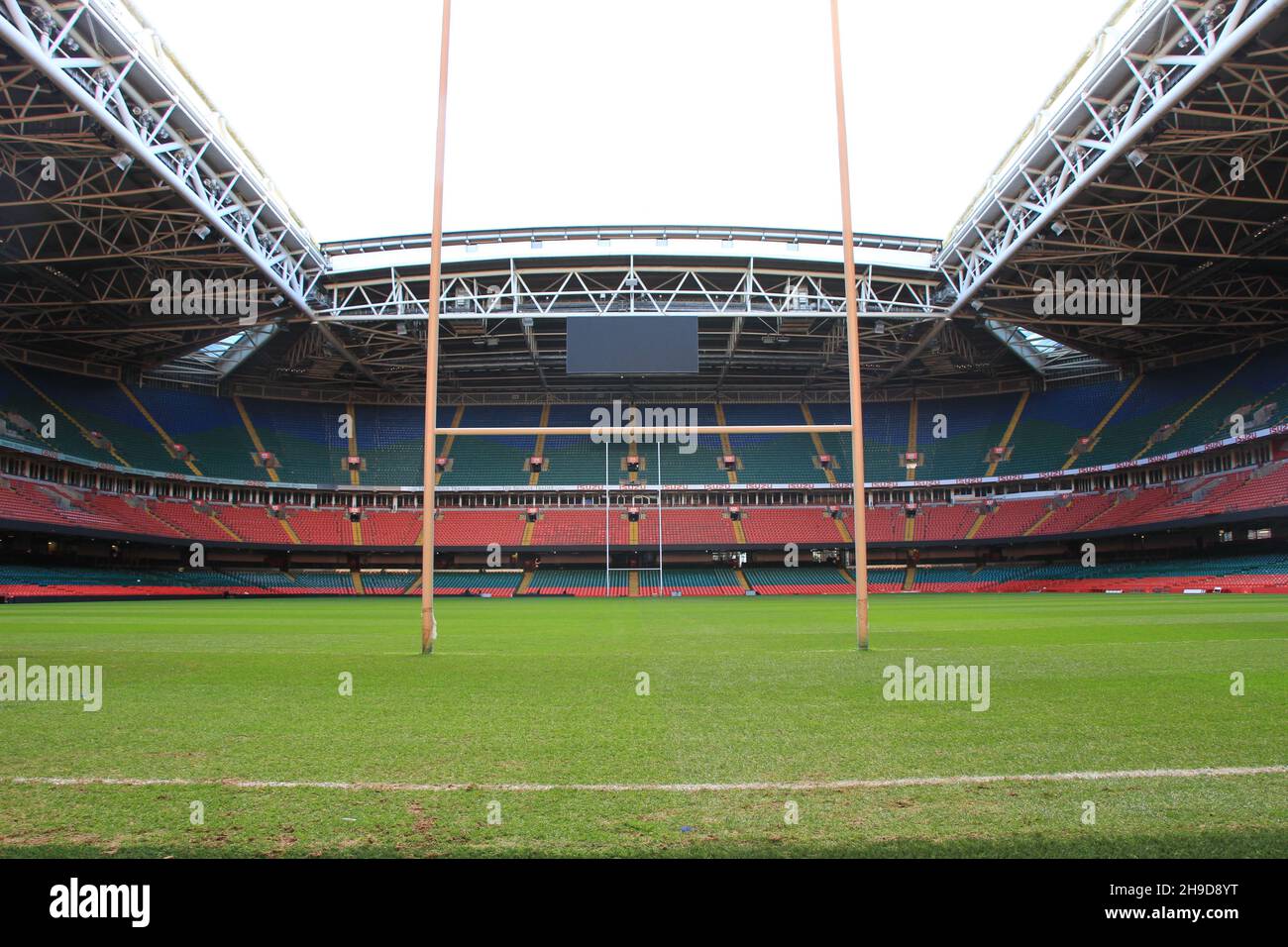 Inside the Principality Stadium, Cardiff, Wales Stock Photo - Alamy