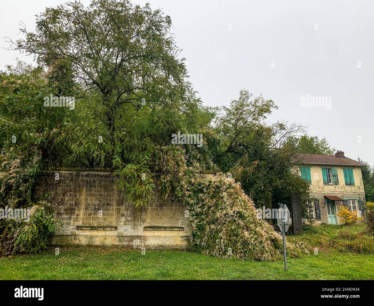 Family house of French poet Arthur Rimbaud, Roche, Ardennes department ...