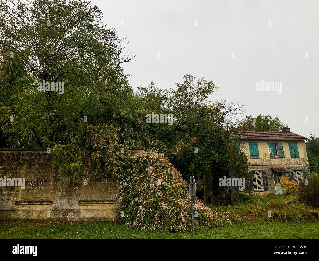 Family house of French poet Arthur Rimbaud, Roche, Ardennes department ...