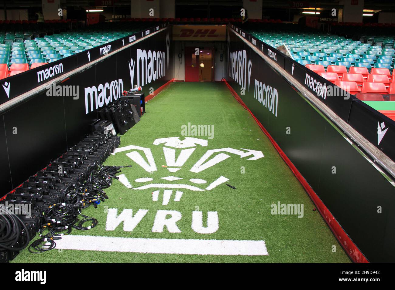 Inside the Principality Stadium, Cardiff, Wales Stock Photo - Alamy