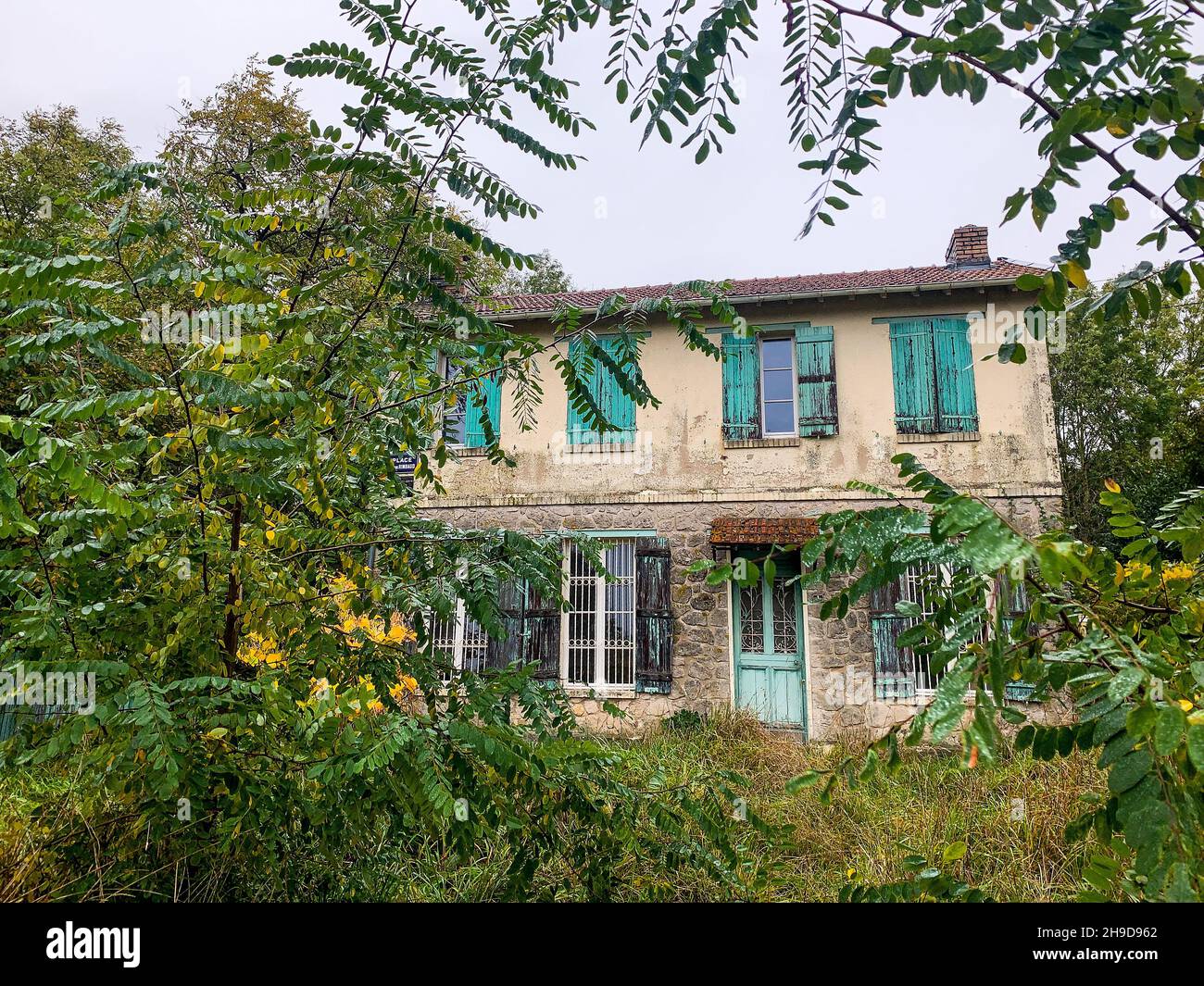 Family house of French poet Arthur Rimbaud, Roche, Ardennes department ...